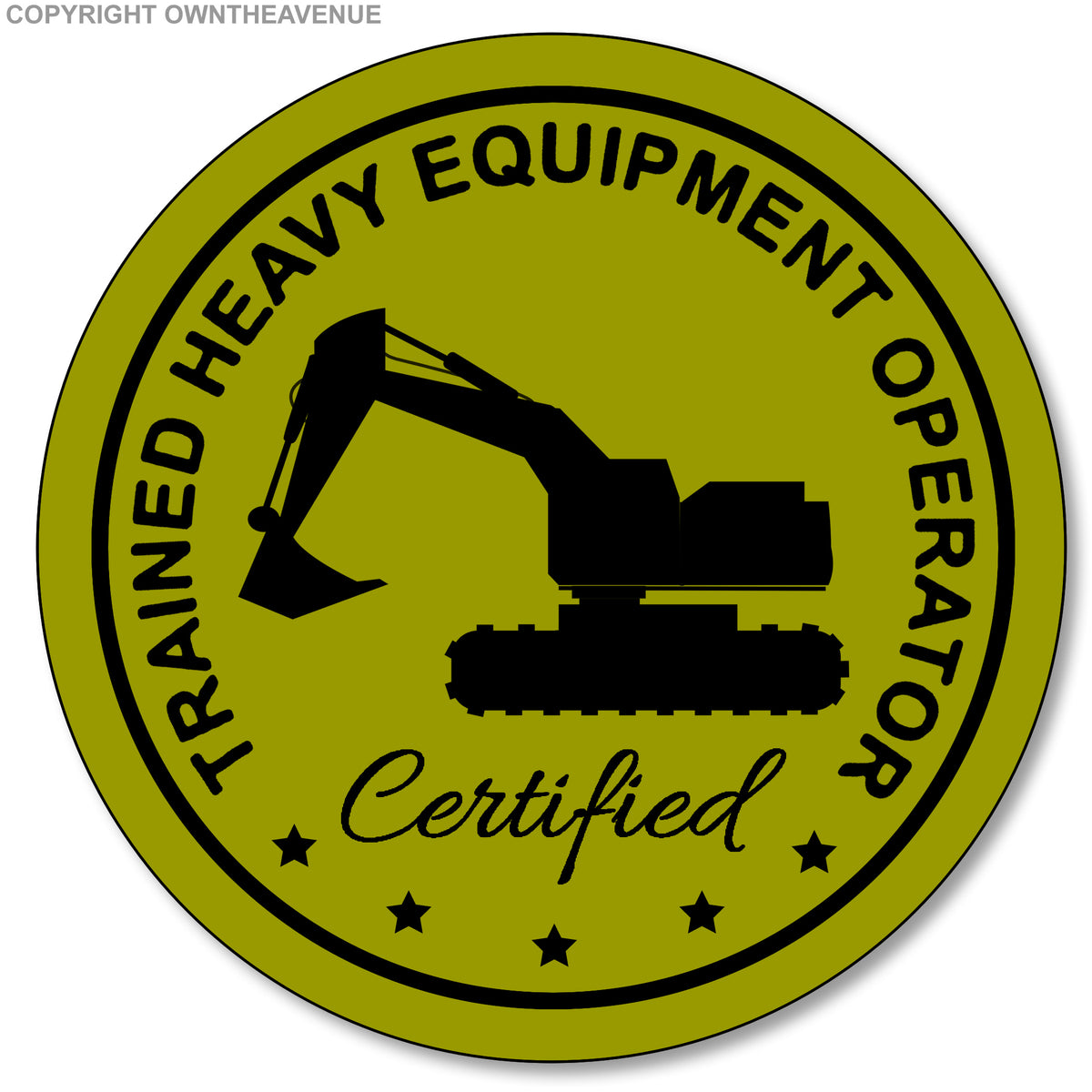 Heavy Equipment Operator Logos