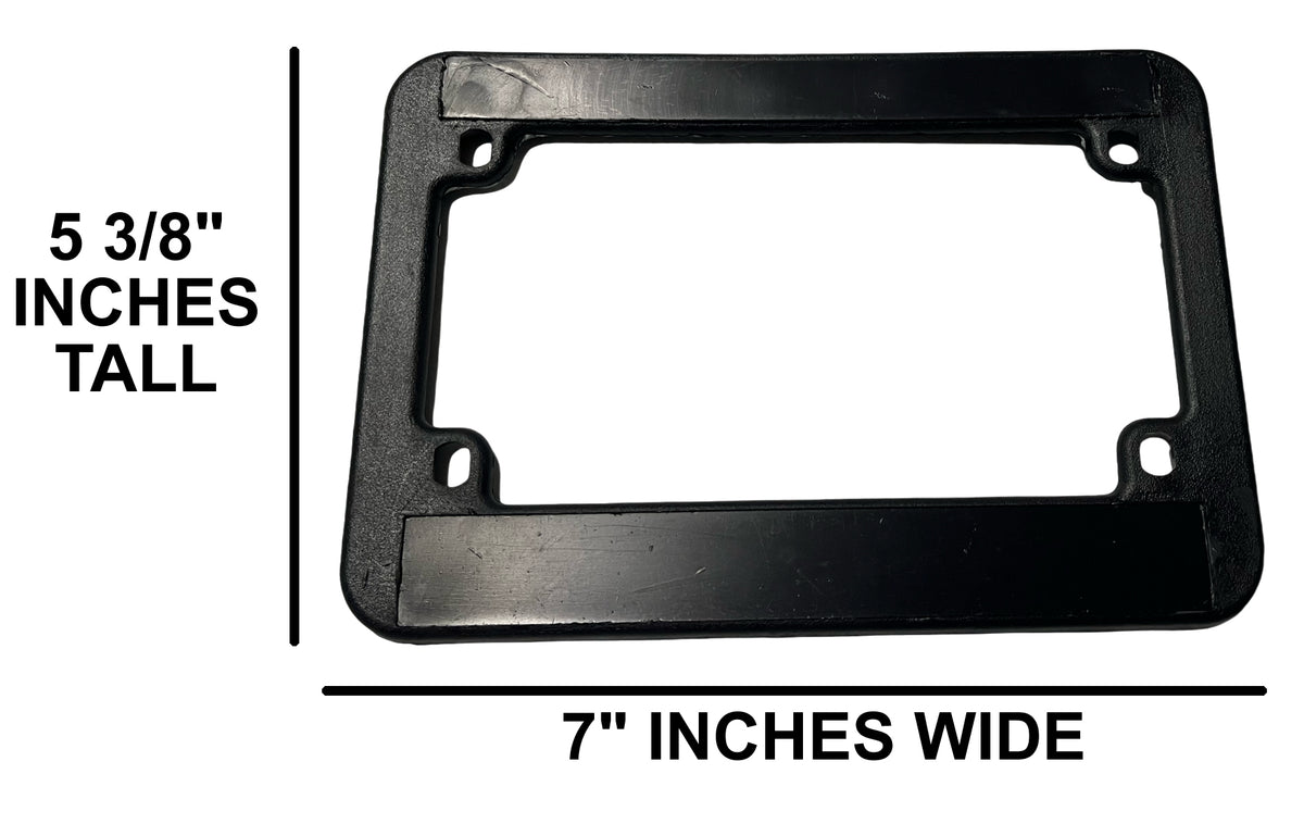 Garage Built Mechanic Racing Bopper Chopper Motorcycle License Plate ...