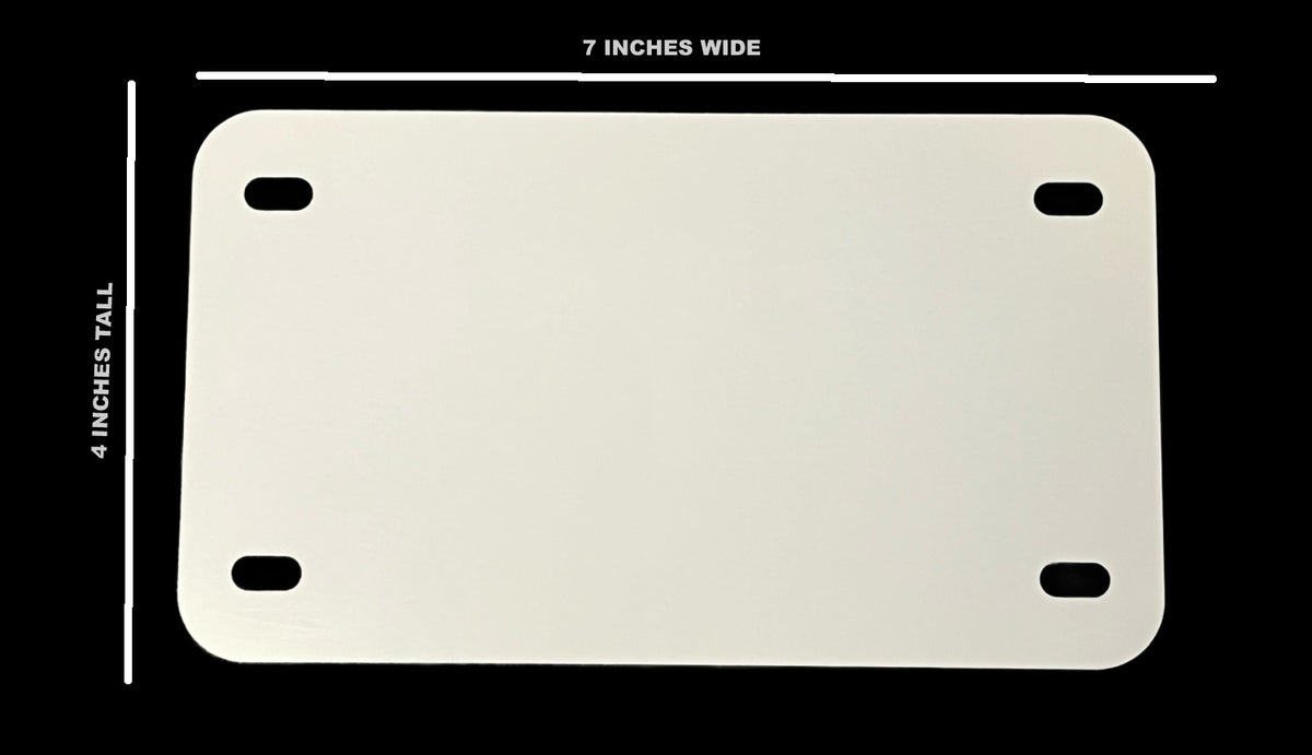 USA American Flag Distressed Subdued Motorcycle Metal License Plate ...