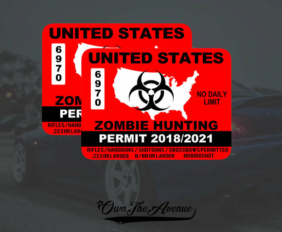 red decals permit